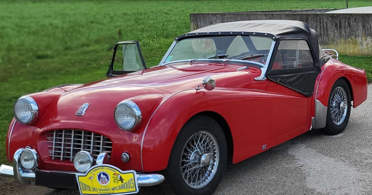 TRIUMPH TR3 roadster - Cheval Mécanique
